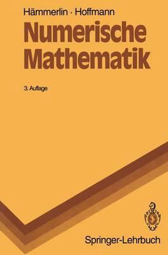 Numerische Mathematik, G Nther H Mmerlin | 9783540556527 | Boeken | bol.com