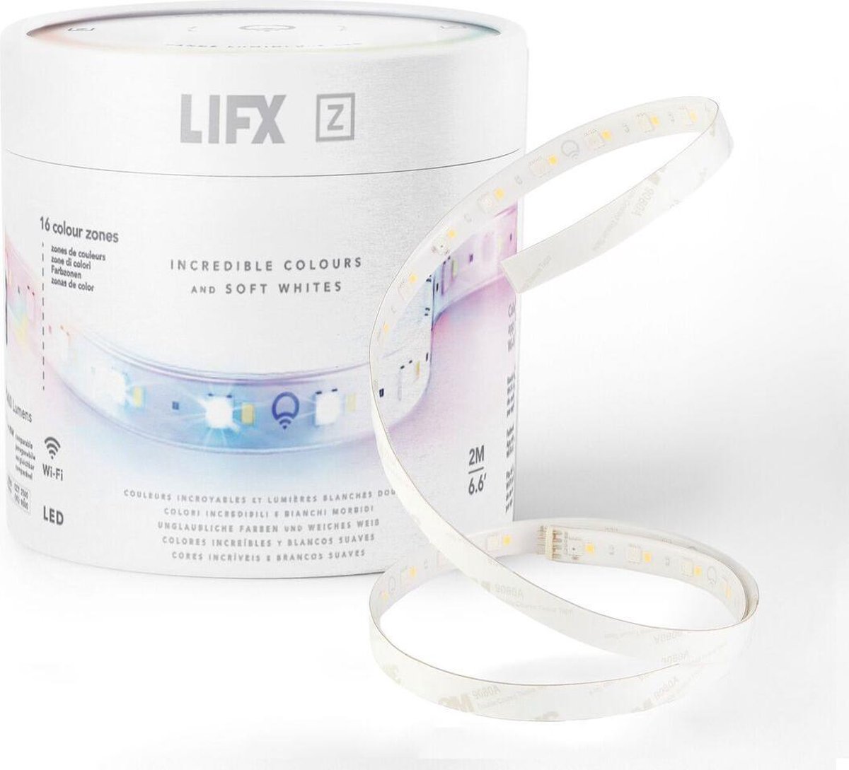 LIFX LED-Strip - Multicolour & White - Lightstrip compleet - 2 Meter ...