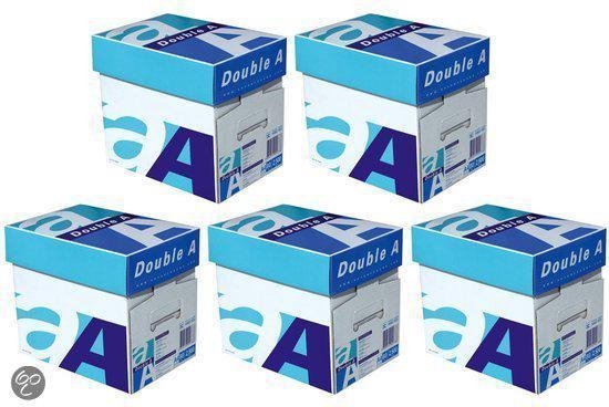 Double A A3 formaat 25x 500 Vel Papier 80g Bol