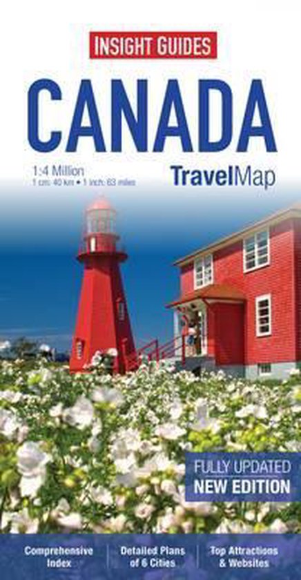 Insight Travel Map Canada, Apa Publications Limited | 9781780054711 ...