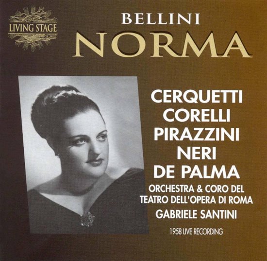 Bellini: Norma, Gabriele Santini | CD (album) | Muziek | bol.com