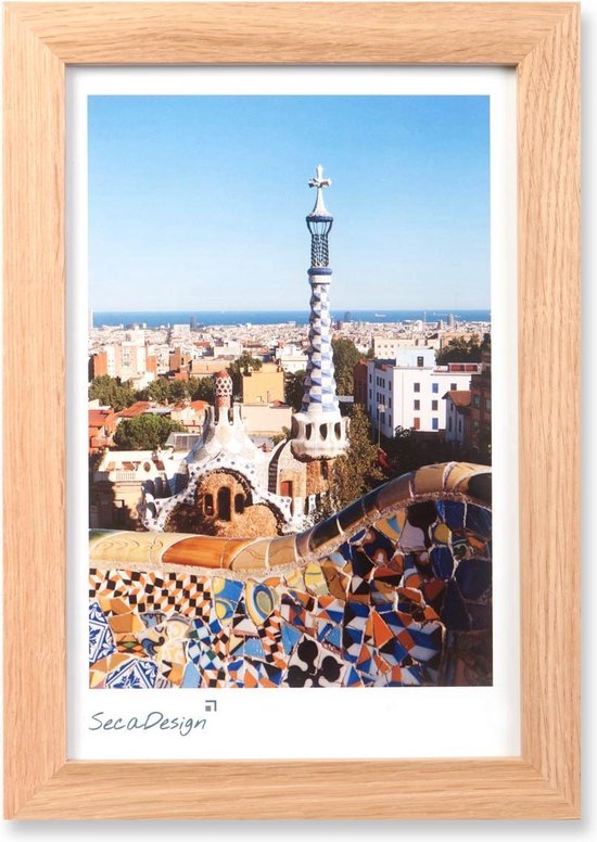 SecaDesign Fotokader - massief Eiken - Fotoformaat 20x30 cm | bol.com
