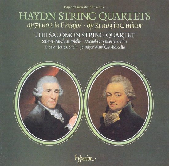Haydn: String Quartets Nos. 2 & 3, Salomon String Quartet | CD (album) | Muziek | bol.com