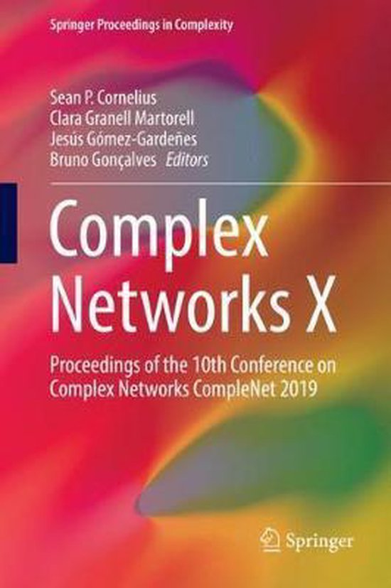 Complex Networks X | 9783030144586 | Boeken | bol.com