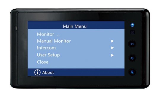 Guardian Intercom tweedraads met richtbare camera zwart | bol.com