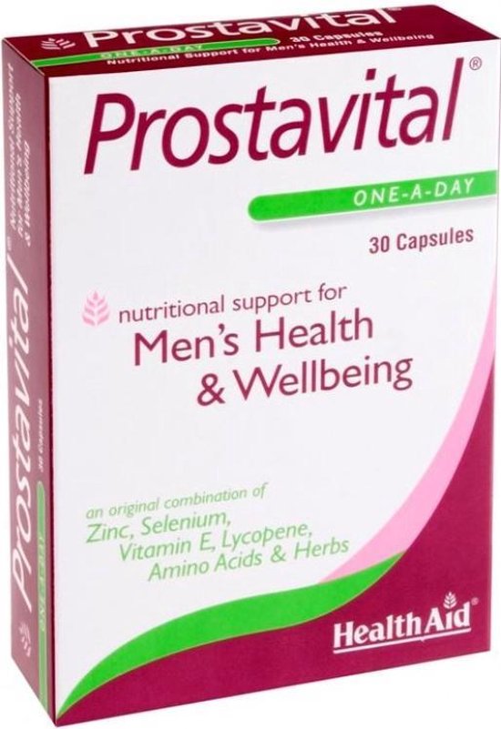 Health Aid Prostavital 30 Caps | bol