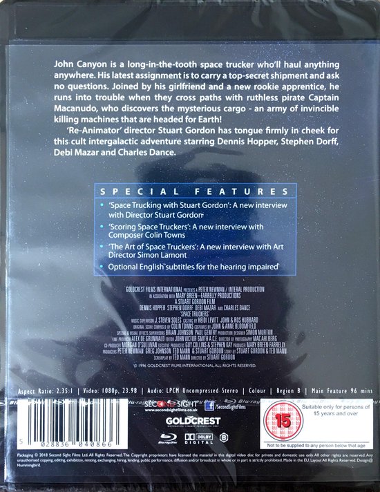 Space Truckers (Blu-ray), Tim Loane | Dvd's | bol.com