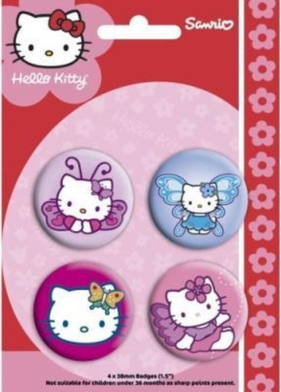 Hello Kitty Buttons - Badge Pack | bol