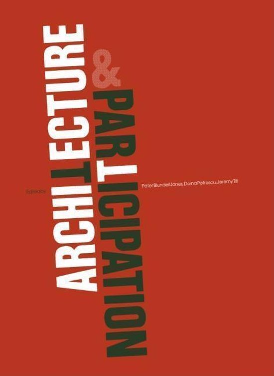 Architecture and Participation (ebook), Peter Blundell Jones | 9780203022863 | Boeken | bol.com