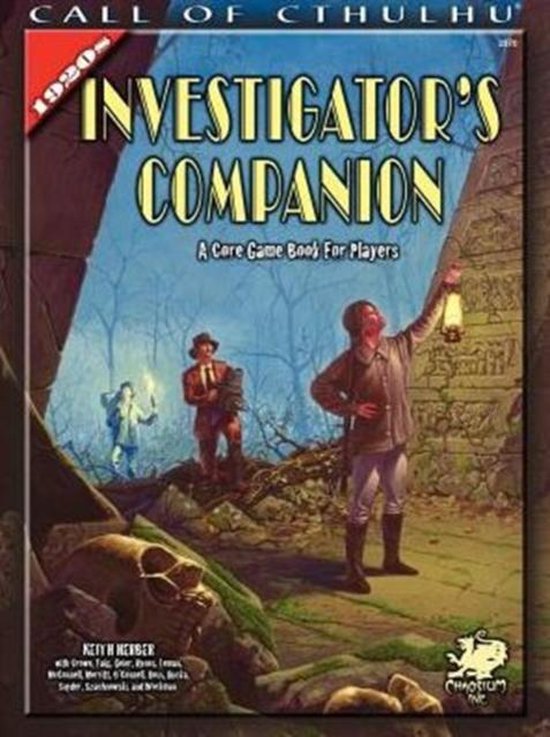1920s Investigator Companion | 9781568822808 | Keith Herber | Boeken ...