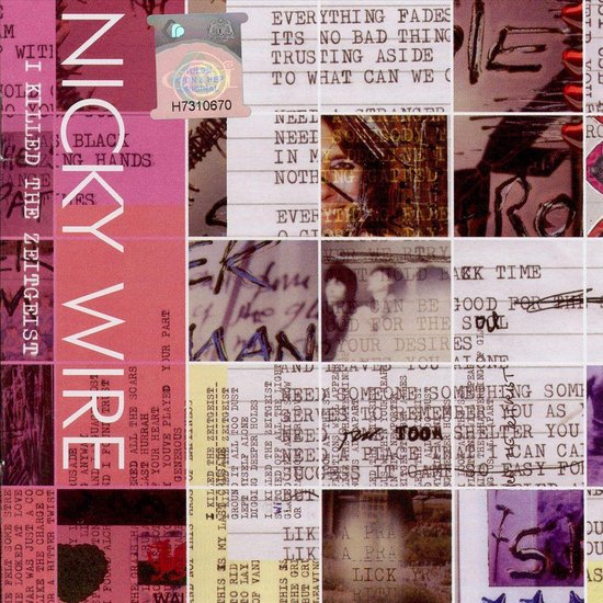 Wire Nicky - I Killed The Zeitgesit, Nicky Wire | CD (album) | Muziek ...