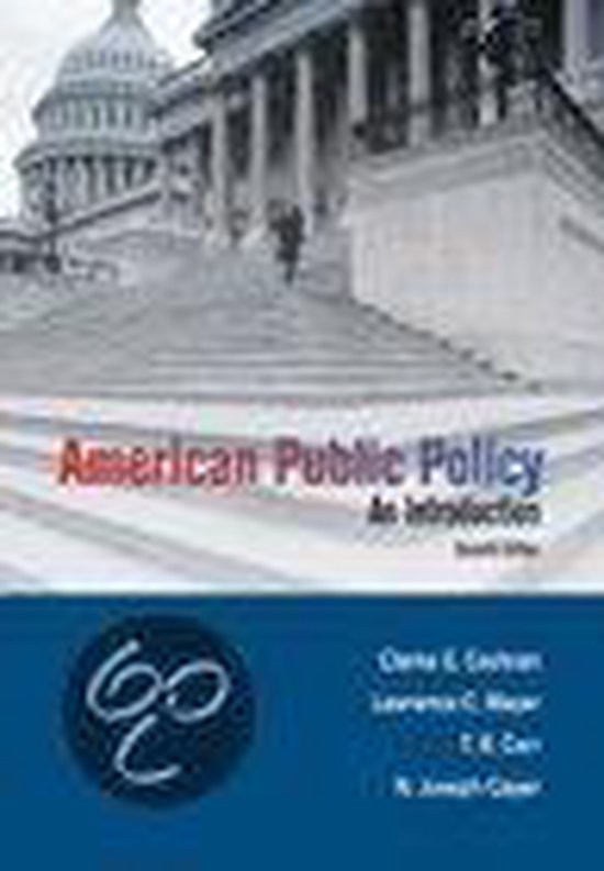 American Public Policy | 9780534603366 | Cram101 Textbook Reviews ...