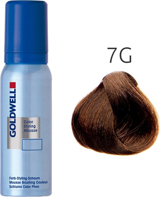 Goldwell - Colorance - Color Styling Mousse - 7G Hazel - 75 ml | bol.com