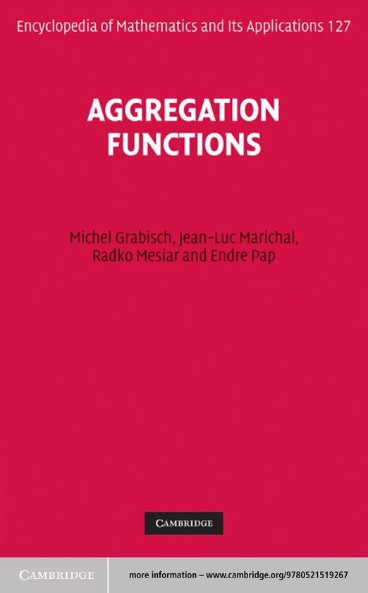 Encyclopedia Of Mathematics And Its Applications 127 Aggregation