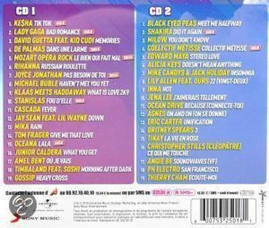 NRJ 200% Hits 2010, NRJ | CD (album) | Muziek | bol