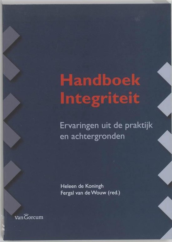 Handboek integriteit | 9789023241737 | H. de Koningh | Boeken | bol