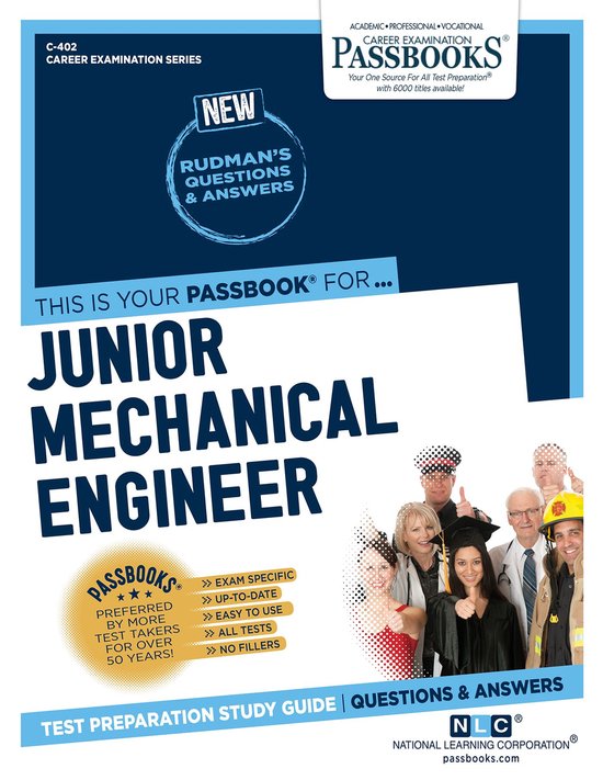 Career Examination Series - Junior Mechanical Engineer (ebook), National Learning... | bol.com