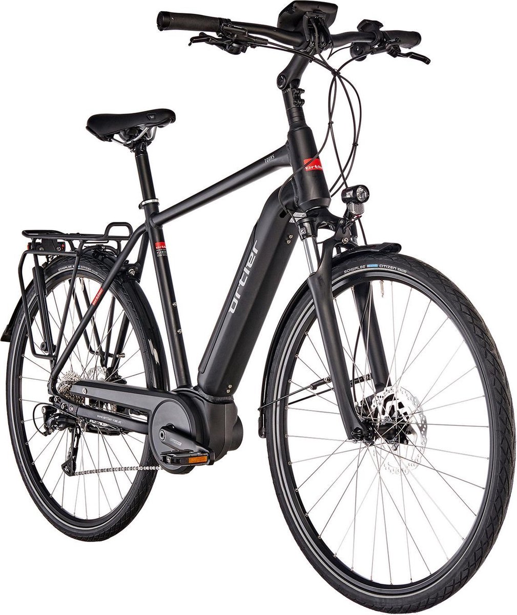 Ortler Tours Powertube Nyon Heren, black matt Framemaat 50cm | bol.com