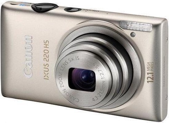 Canon IXUS 220 HS - Zilver | bol.com