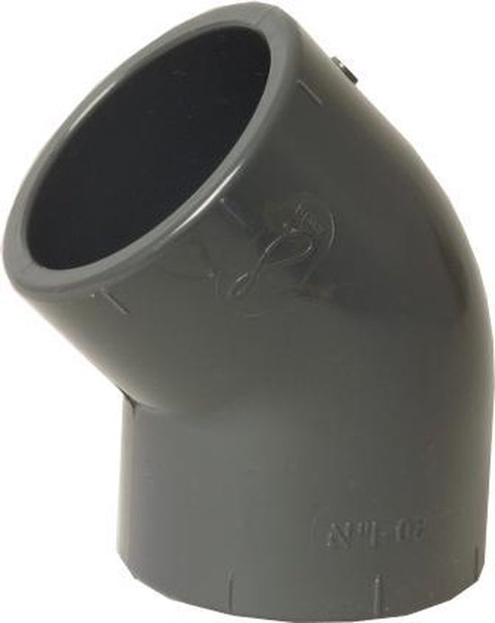 Knie 45 graden 50mm x 50mm | bol