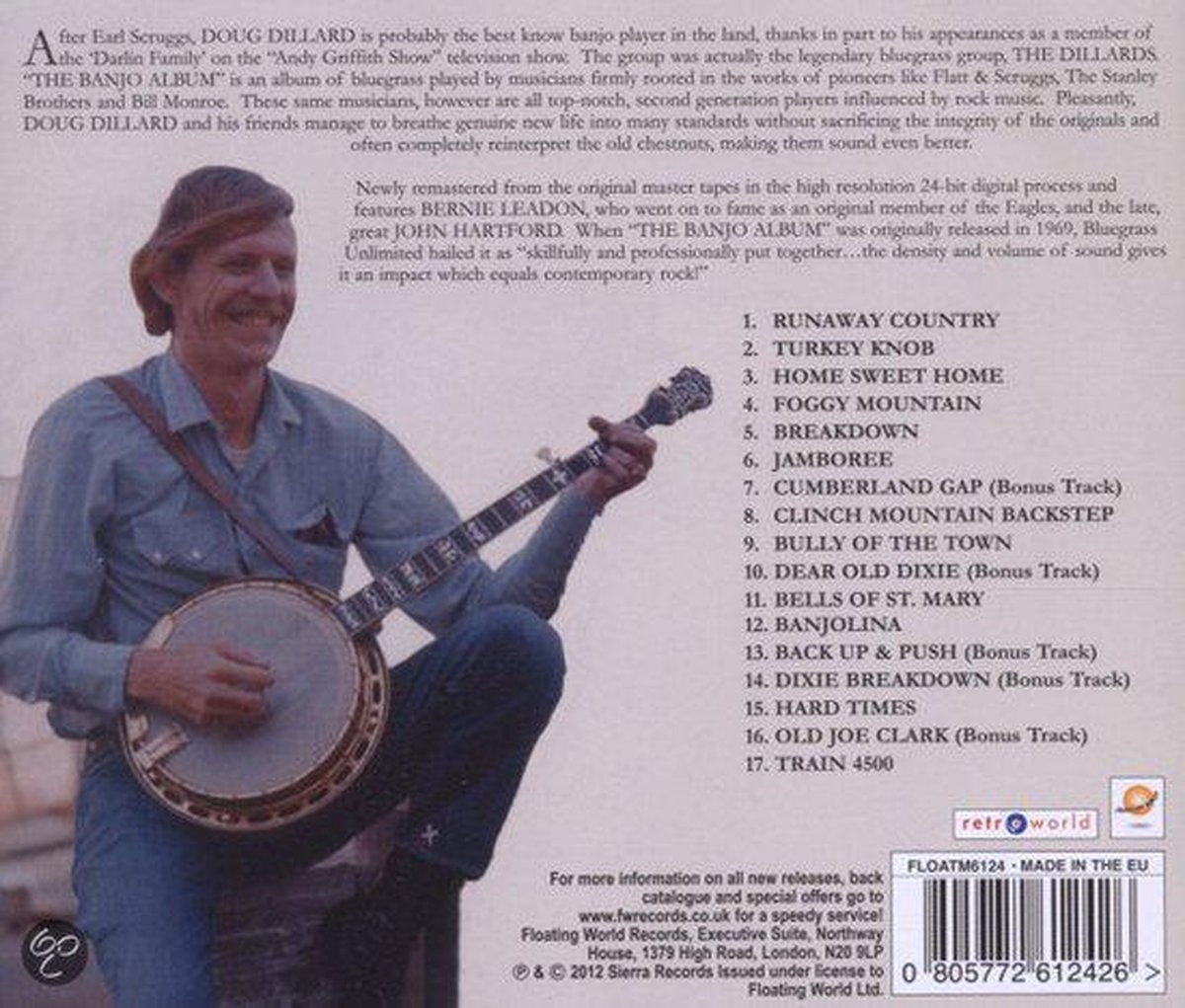 Banjo Album, Doug Dillard | CD (album) | Muziek | bol.com