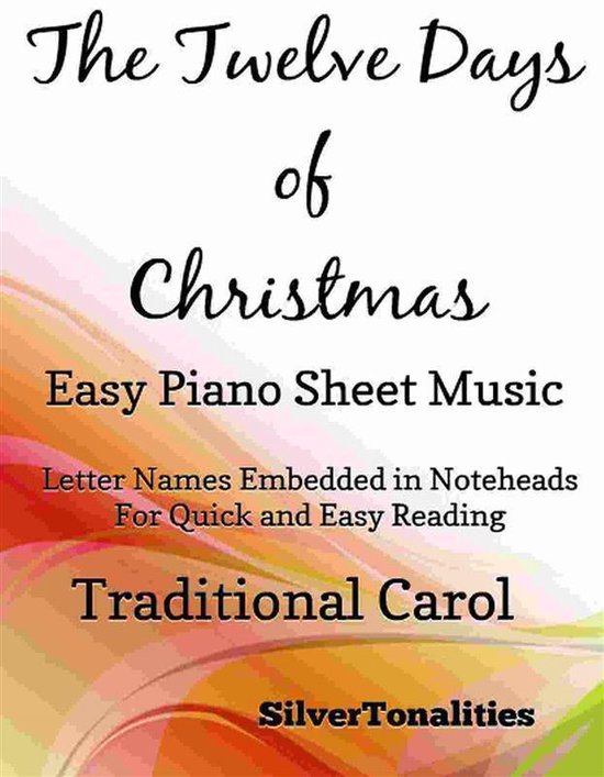 The Twelve Days of Christmas Easy Piano Sheet Music (ebook ...