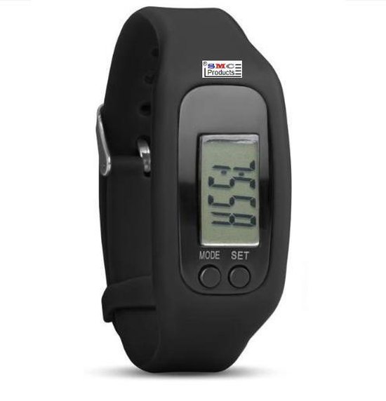 Stappenteller / Pedometer met handige watervaste polsband (Lengte 22 cm ...