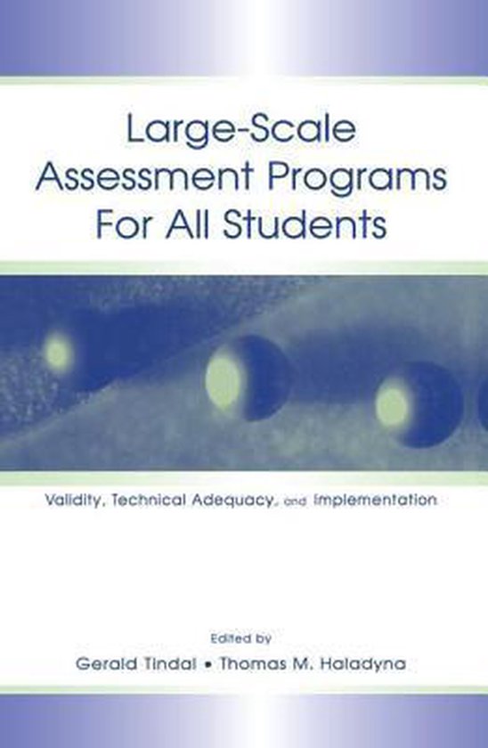 Large-Scale Assessment Programs for All Students | 9781138866645 ...