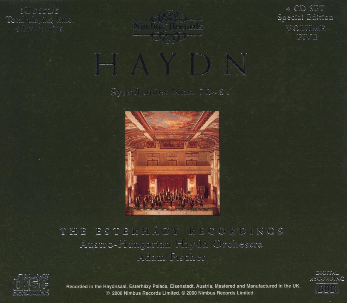 Austro-Hungarian Haydn Orchestra, Ádám Fischer - Haydn: The Symphonies ...