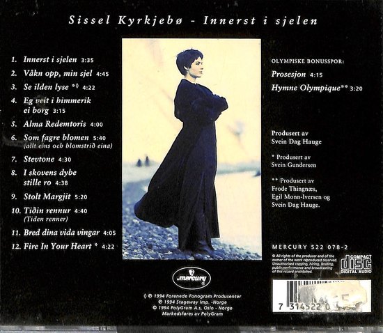 Innerst I Sjelen, Sissel Kyrkjebo | CD (album) | Muziek | bol