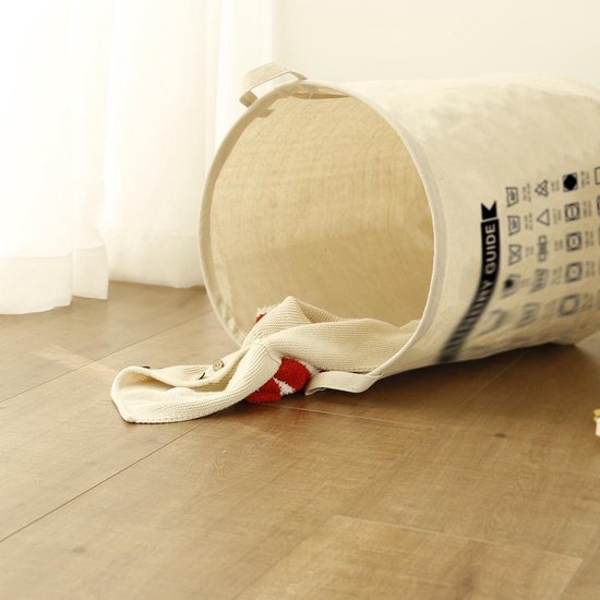 Wasmand met handige symbolen | Duurzaam | Sterk materiaal | Goeie ...