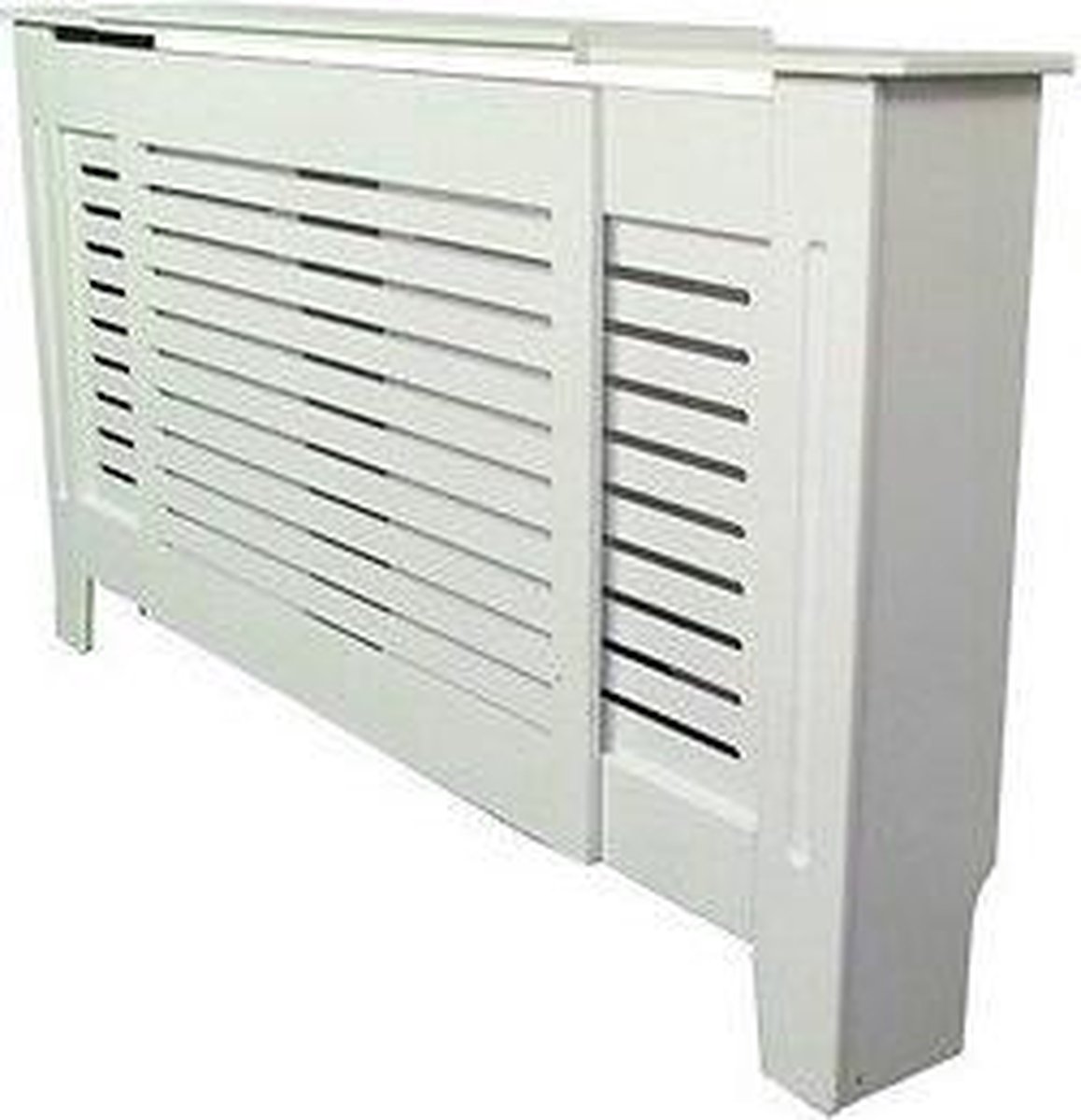 Radiatoromkasting | Radiatorombouw - Verstelbaar - 140x-203 cm - Wit | bol