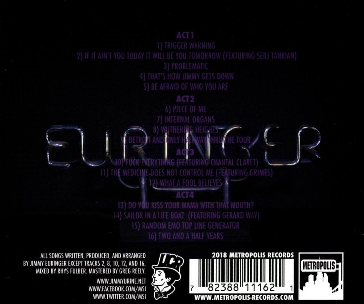 Euringer, Euringer | CD (album) | Muziek | bol