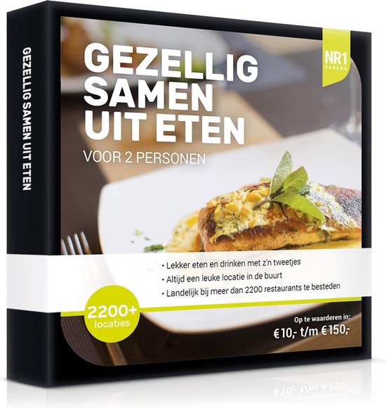 Nr1 Gezellig Samen Uiteten 100,- | bol.com