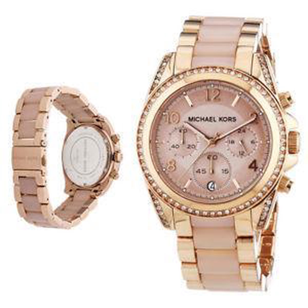 Michael Kors MK5943 - Horloge - Staal - Rosékleurig - Ø 39 mm | bol.com