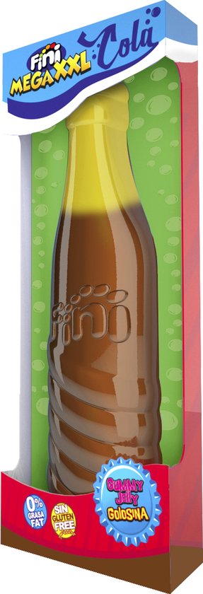Fini XXL Mega Cola Bottle 900g - 32cm | bol