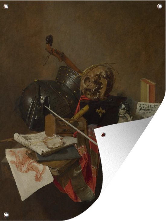 Tuin decoratie Vanitas stilleven - Schilderij van Jan Jansz. Treck ...