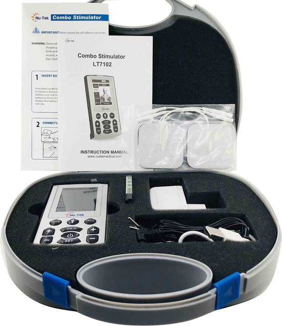 Nu-Tek TENS Combo | Pijntherapie en Fitness |5 in 1 Multi ...