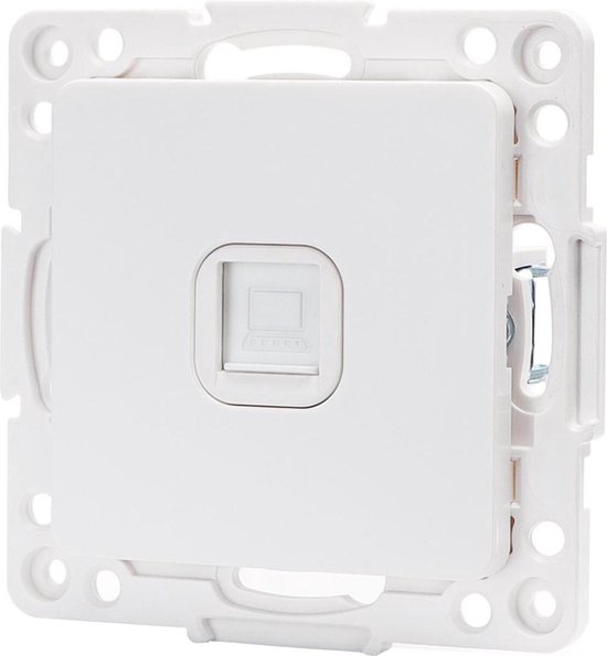 UTP RJ45 Stopcontact - Wandcontactdoos - Igan Jura - Inbouw - Vierkant ...