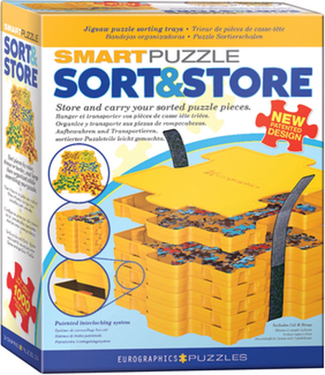 puzzel sorteerbakjes Eurographics - Smart Puzzle Sort & Store | bol.com