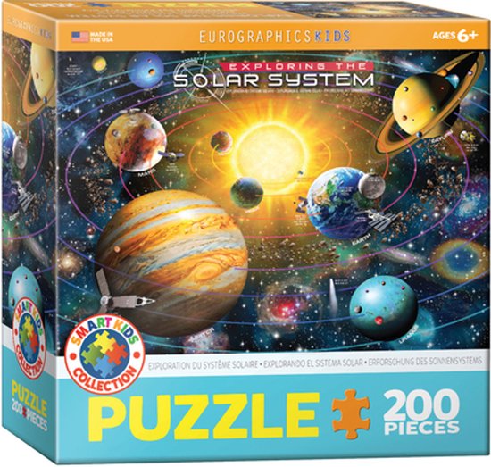 Exploring the Solar System 200-Piece Puzzle | 0628136654869 | Boeken | bol