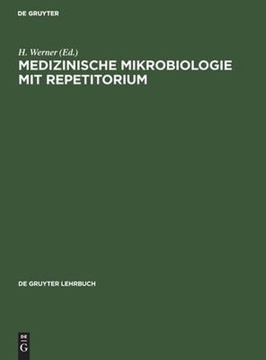 Medizinische Mikrobiologie Mit Repetitorium | 9783112327319 | Boeken | bol.com