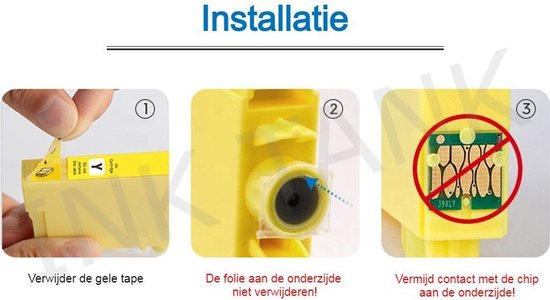 Epson 603 Inktcartridge - Multipack van 4 stuks - Met Chip - Epson ... Epson 603 Inktcartridge - Multipack van 4 stuks - Met Chip - Epson ...
