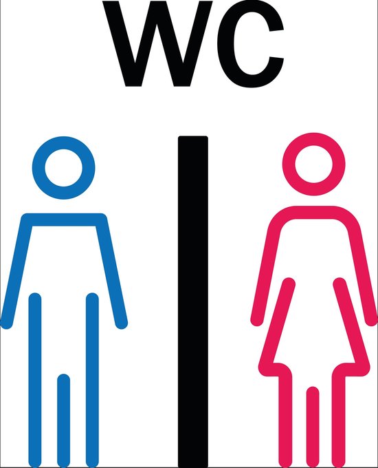 Toiletsticker 20x25cm | bol.com