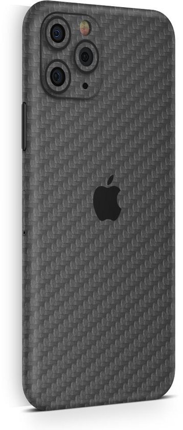 iPhone 11 Pro Skin Carbon Grijs - 3M Sticker | bol