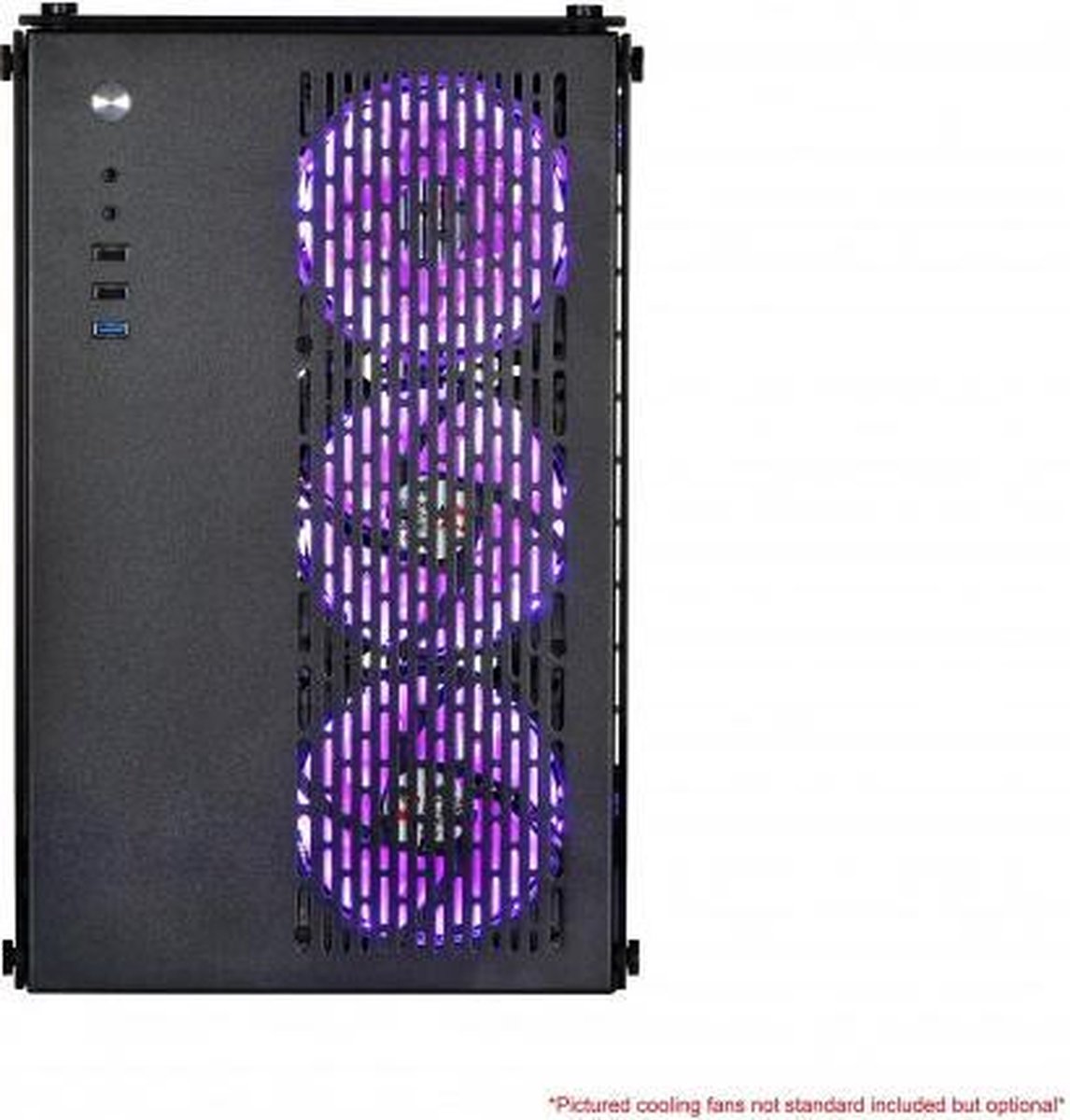 X2 Protonic PC Behuizing - zwart - full tower - USB 2.0 en 3.0 ...