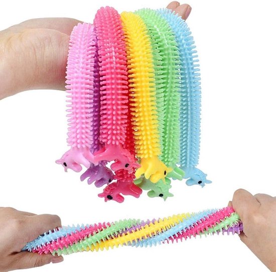 Monkey Noodles - 5x unicorns | Resistance band | Squishy | Fidget Toys ...