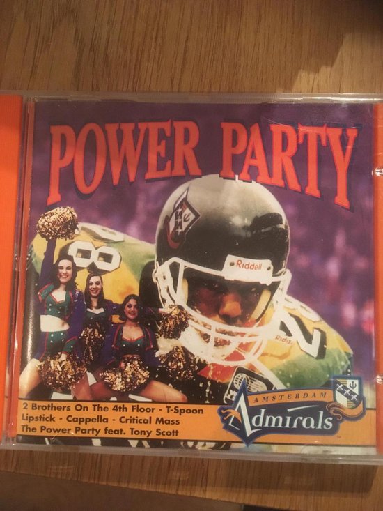 Power Party Amsterdam Admirals, The power party feat Tony Scott | CD ...