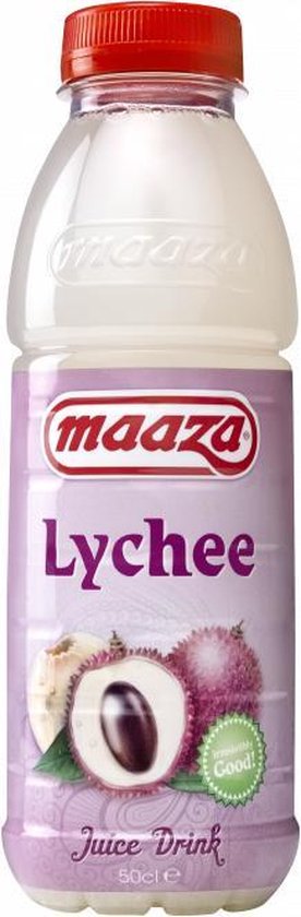 Maaza Lychee Smaak - 50 cl Tray 12 Flesjes | bol.com