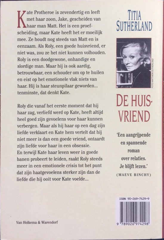 De Huisvriend, Titia Sutherland | 9789026974298 | Boeken | bol.com